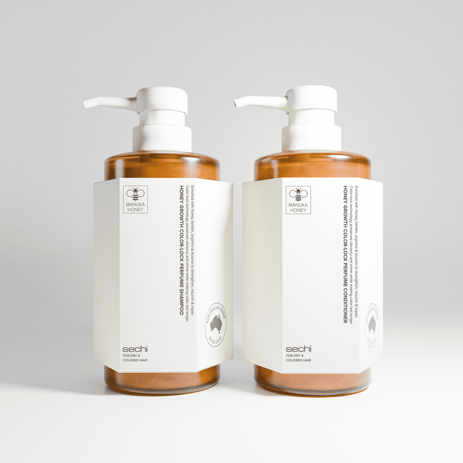 Sechi Honey Growth Colour Lock Shampoo & Conditioner Set – Sechi Academy